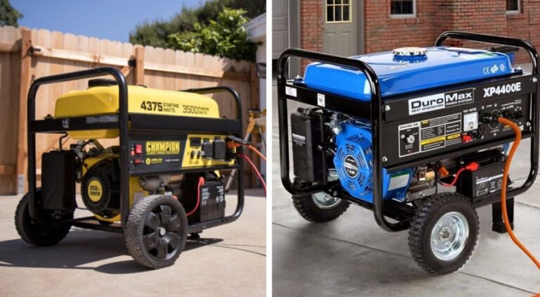 Champion vs DuroMax Generator Comparison (Winter 2026)